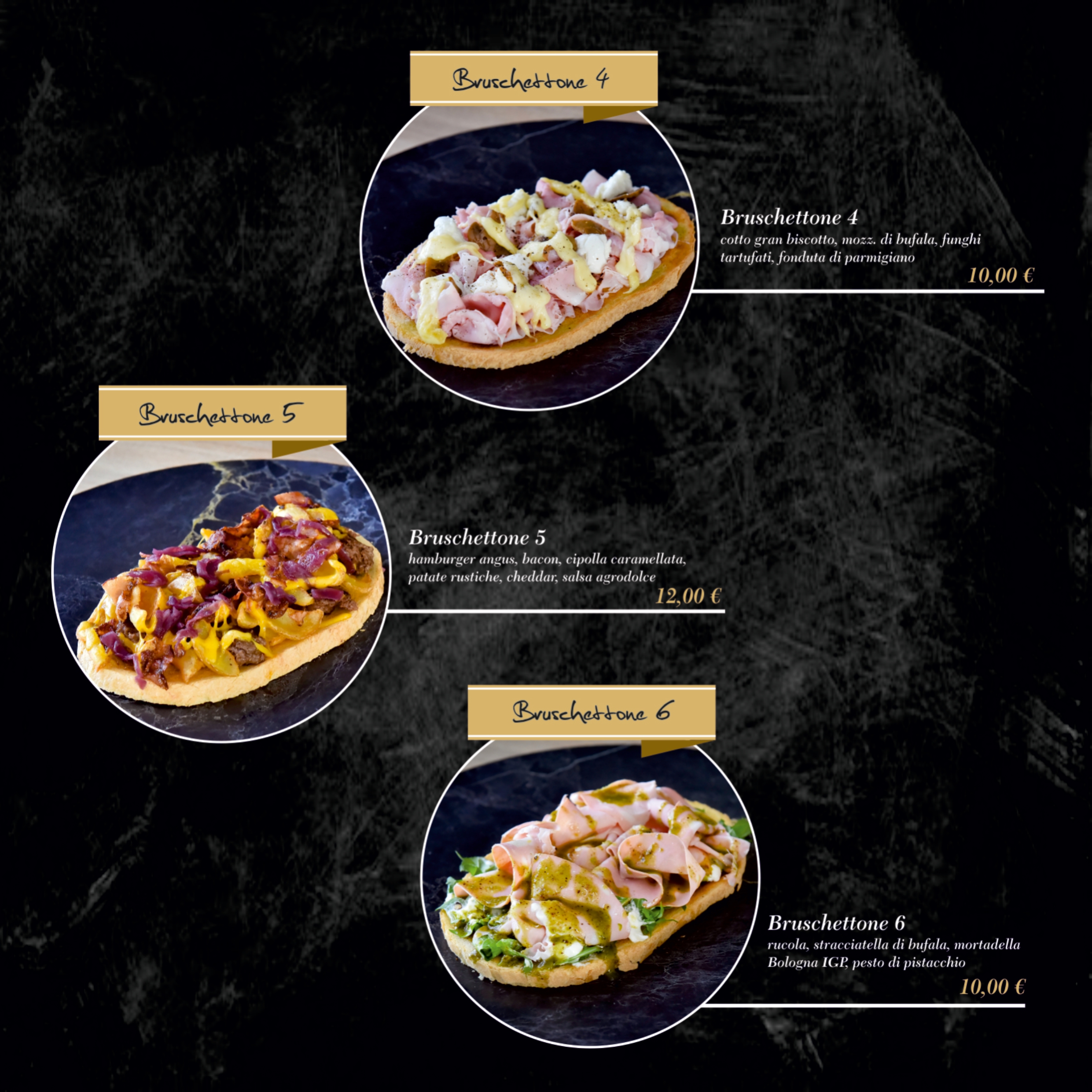 Menù - Caveau Food Experience